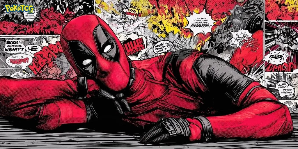 Deadpool "Merc with a Mouth" XXL Mousepad | Comic Desk Mat- Poketcg.in ...